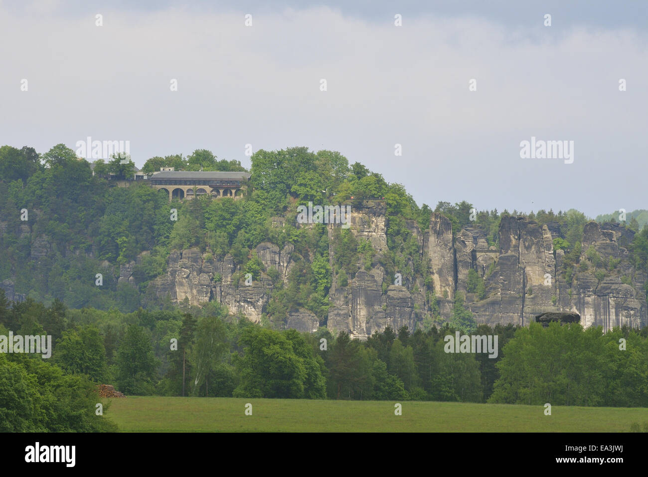 Elbsandstein gebirge Immagini e Fotos Stock - Alamy