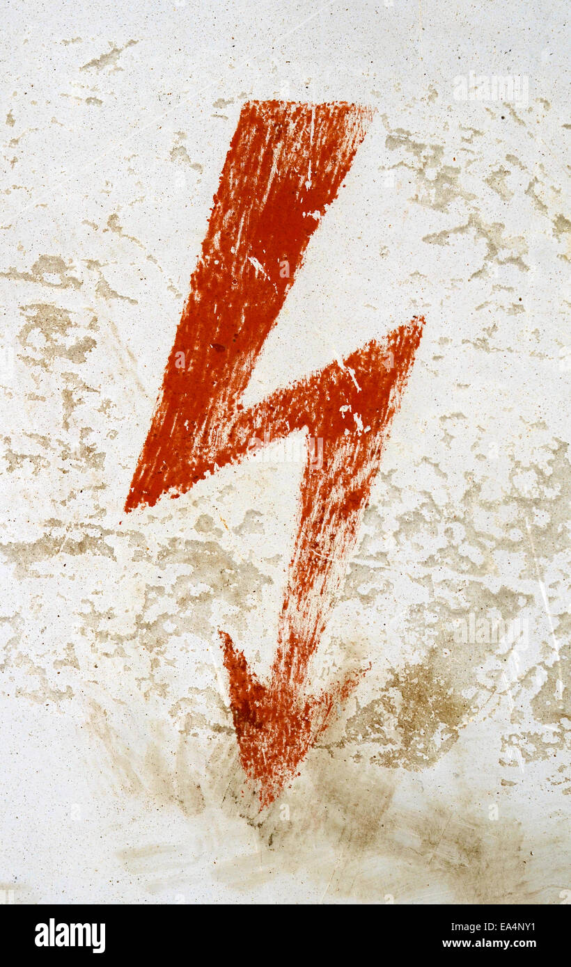 Cartello pericolo fulmini immagini e fotografie stock ad alta ...