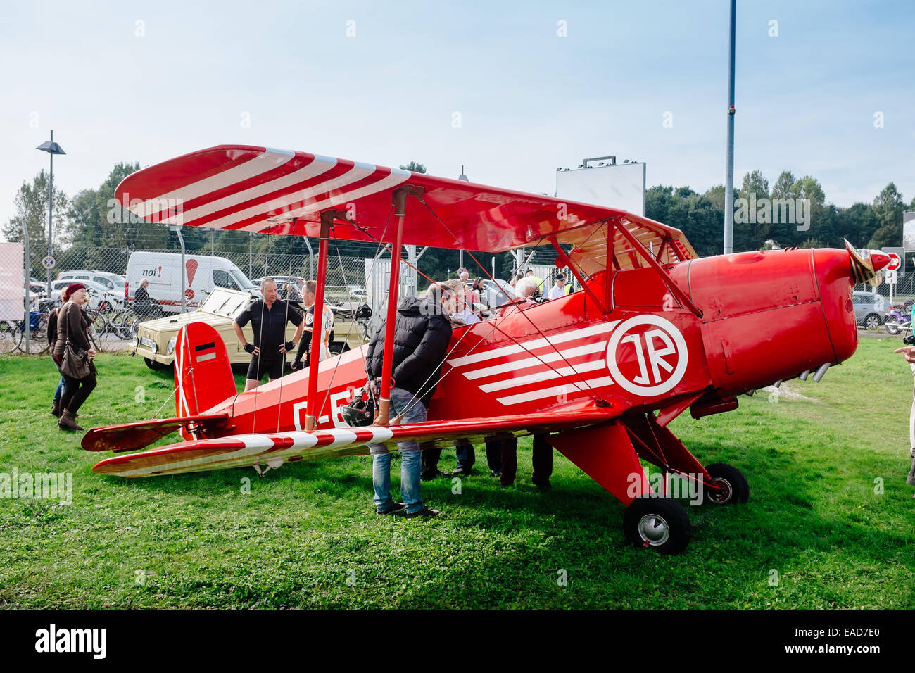 Bucker jungmann biplane immagini e fotografie stock ad alta risoluzione ...