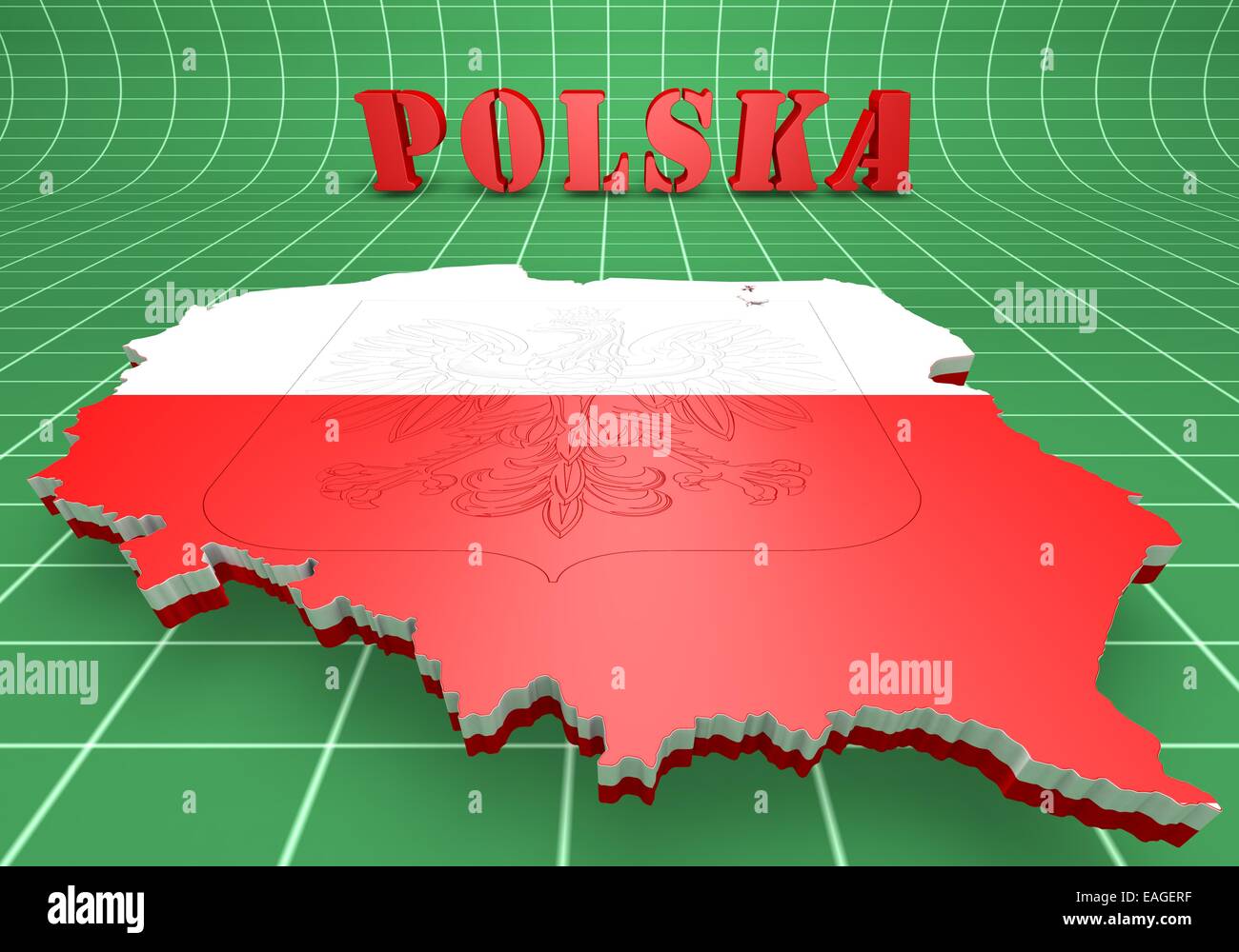 Mappa dei vecchi confini della polonia immagini e fotografie stock ad ...