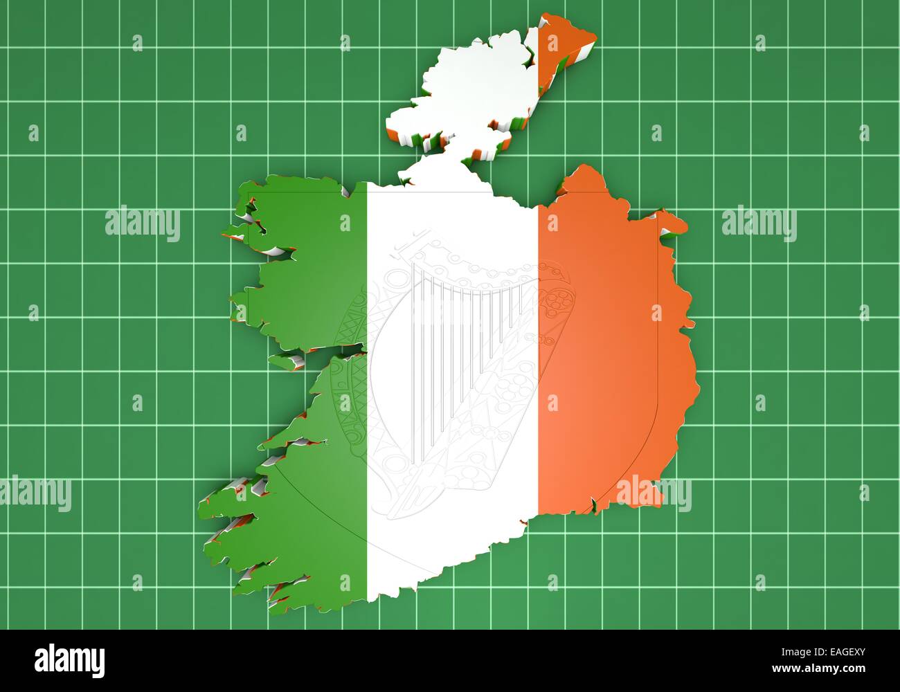 Islanda gold map immagini e fotografie stock ad alta risoluzione - Alamy