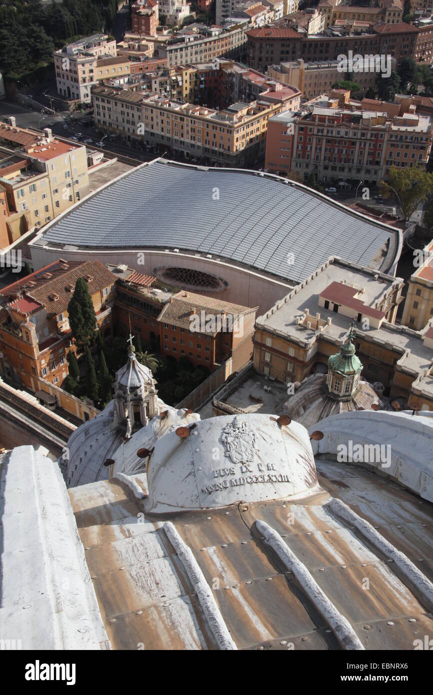 Aula Paolo VI - visto dalla parte superiore della Basilica di San ...