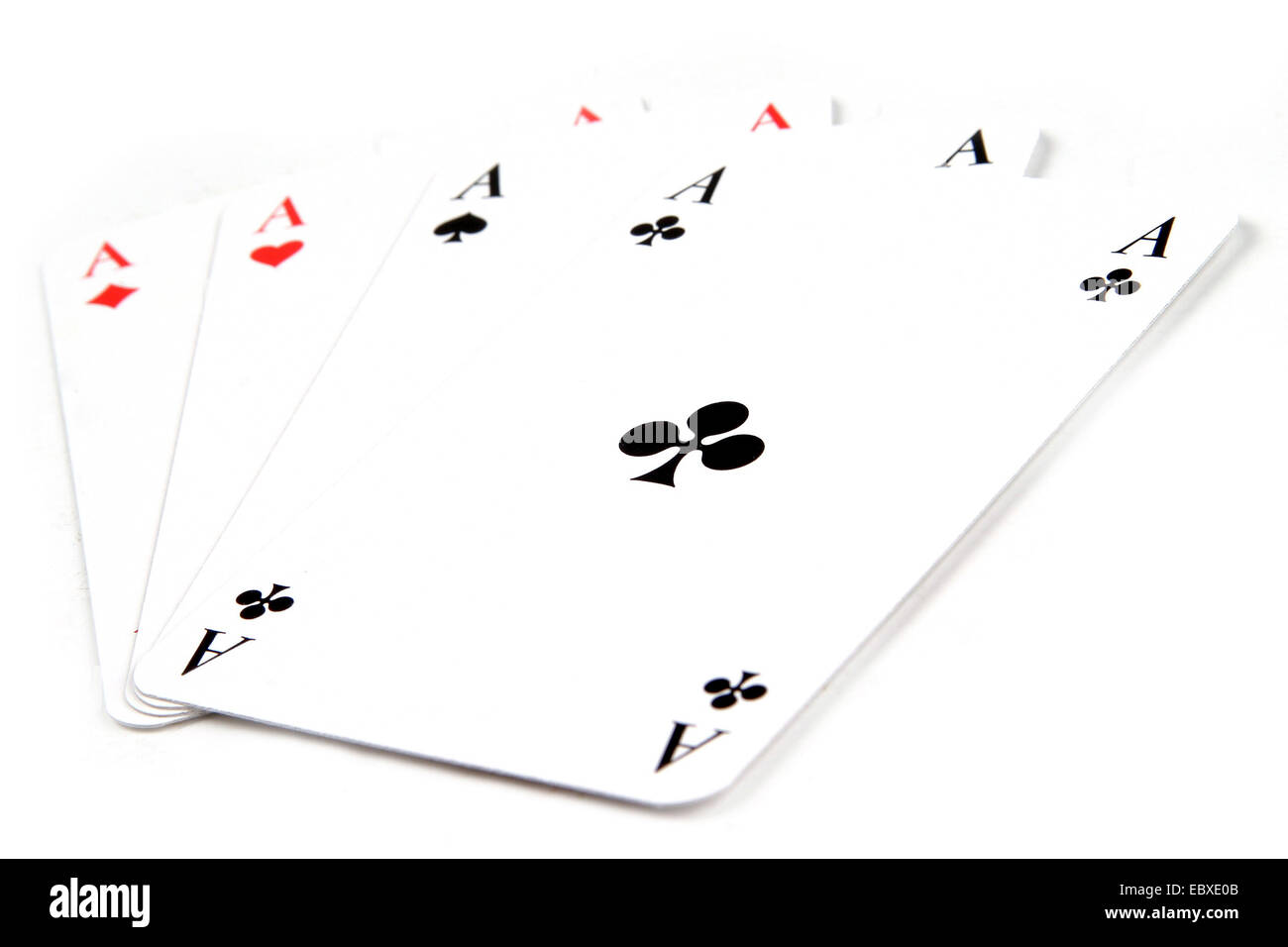 Quattro assi e sfondo bianco immagini e fotografie stock ad alta ...