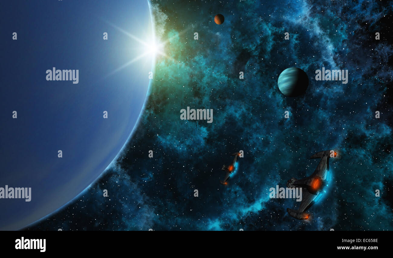Trasporto nello spazio profondo immagini e fotografie stock ad alta ...