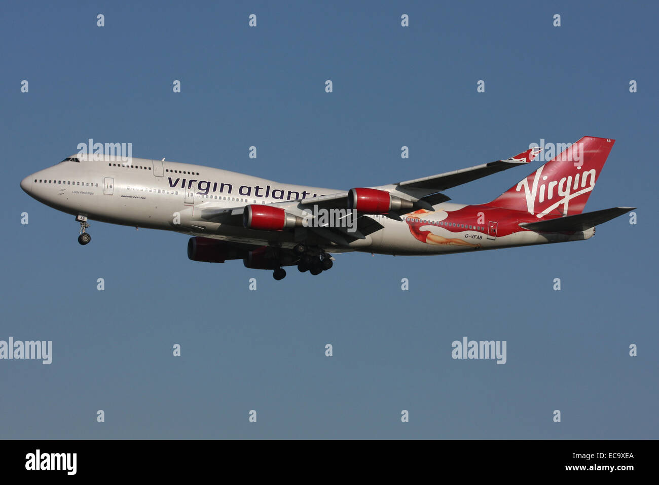 Virgin atlantic boeing 747 immagini e fotografie stock ad alta ...