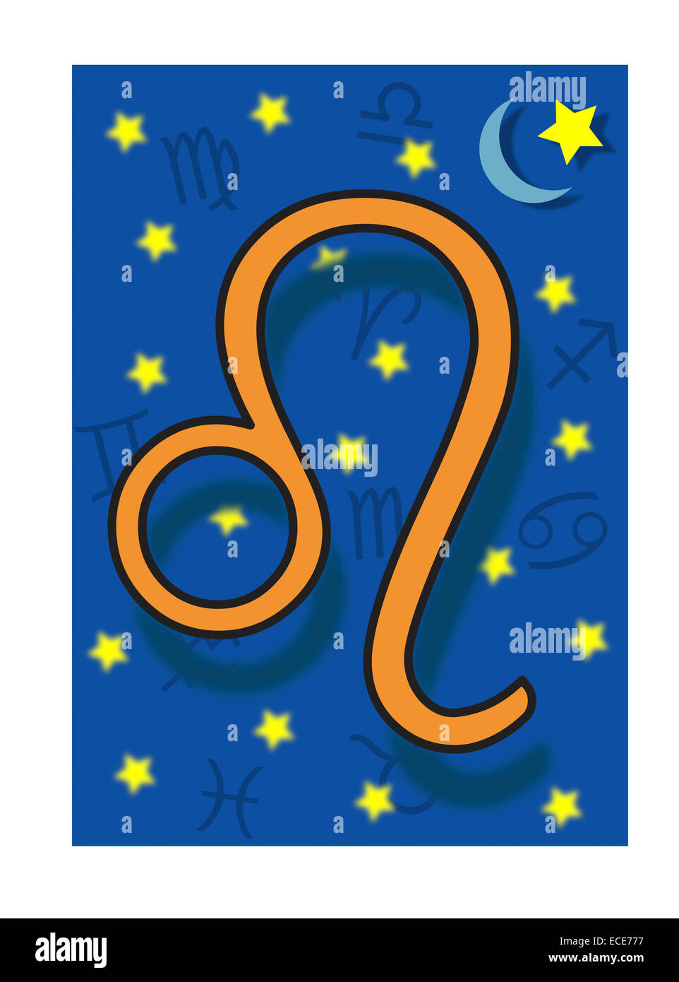 Simbolo dello zodiaco del leone Immagini senza sfondo e Foto Stock ...