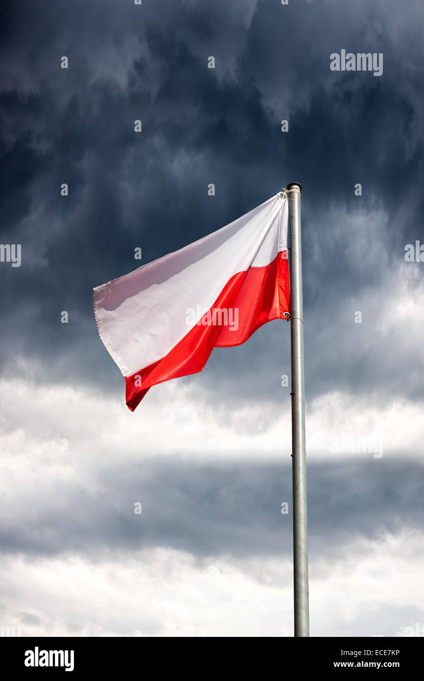 Bandiera polonia immagini e fotografie stock ad alta risoluzione - Alamy