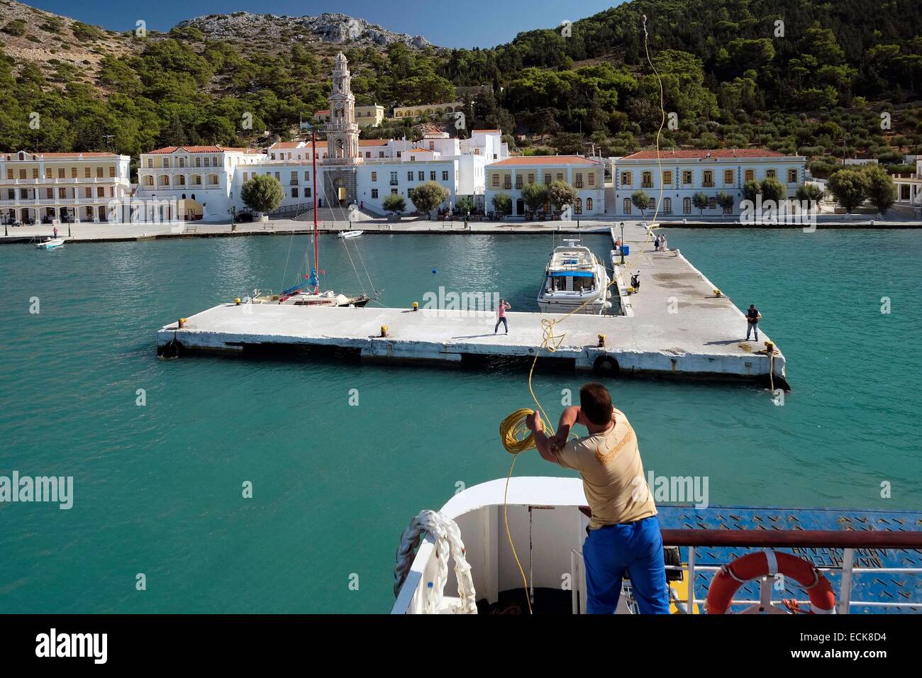 Grecia DODECANNESO, l' isola di Rodi, Symi, il monastero di San Michele ...