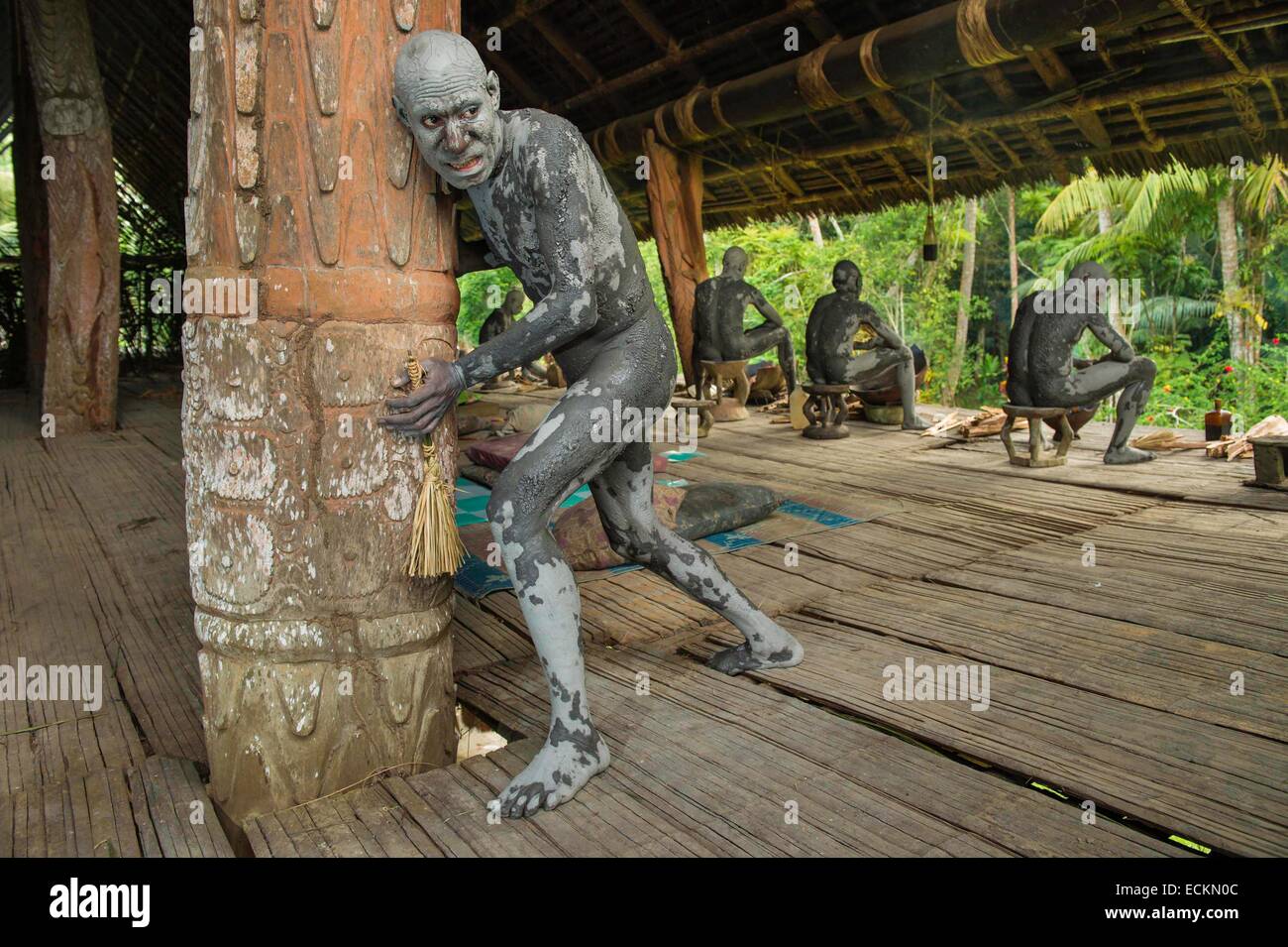 Papua Nuova Guinea, Est provincia Sepik, fiume Sepik regione ...