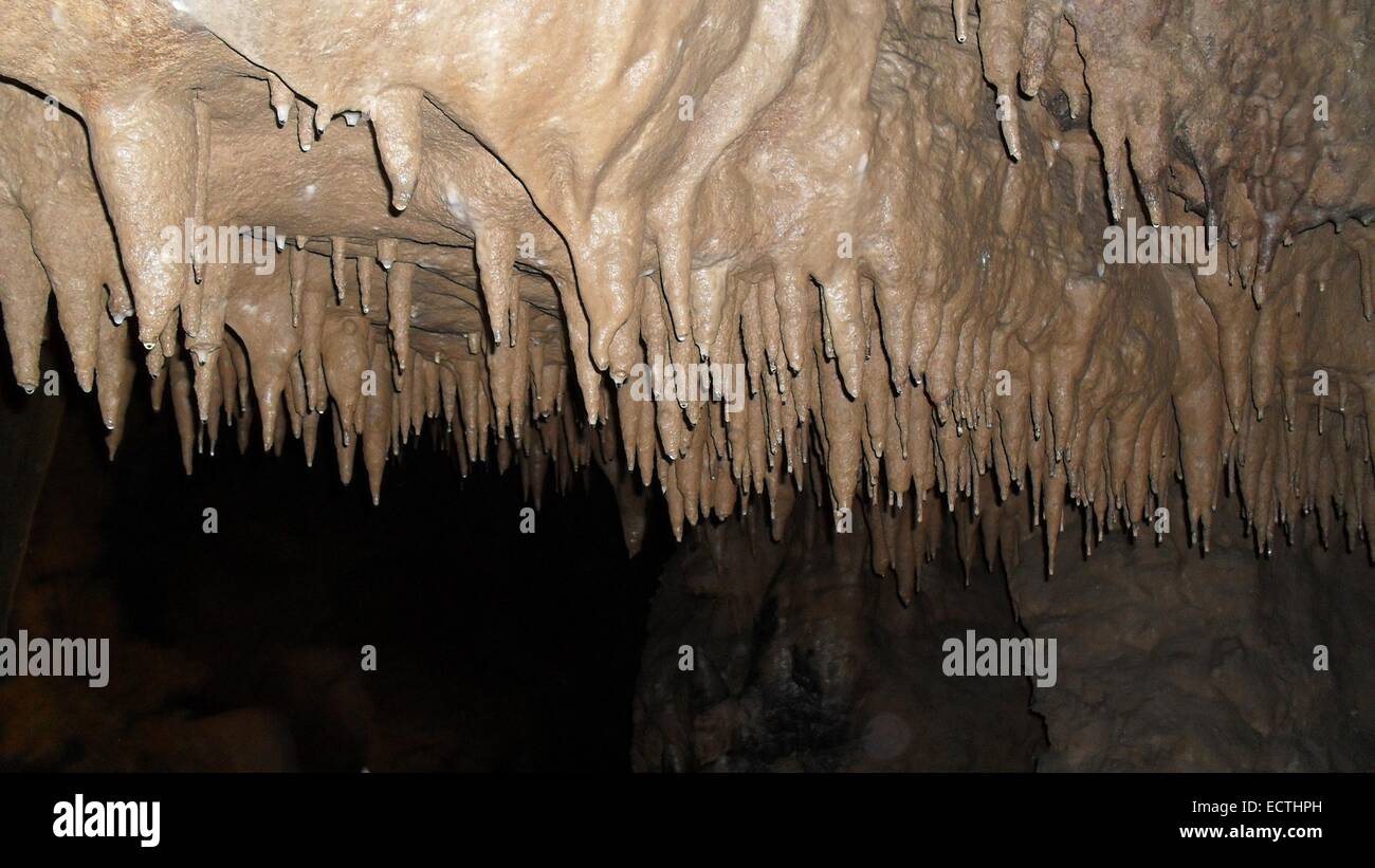 All'interno di una grotta calcarea immagini e fotografie stock ad alta ...