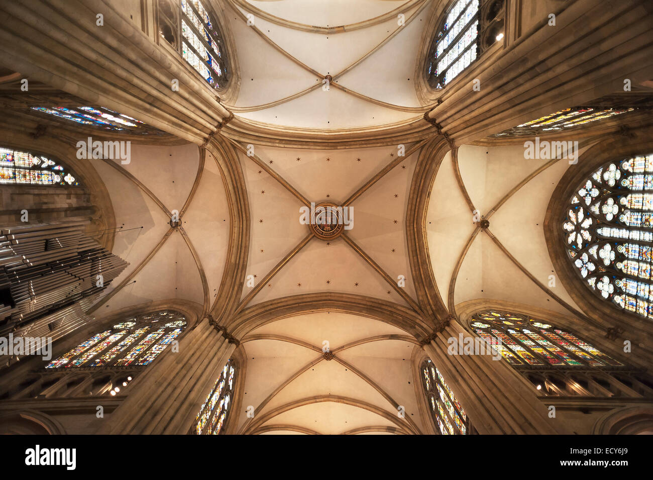 Volta gotica, Cattedrale di Ratisbona, Duomo di San Pietro, costruzione ...