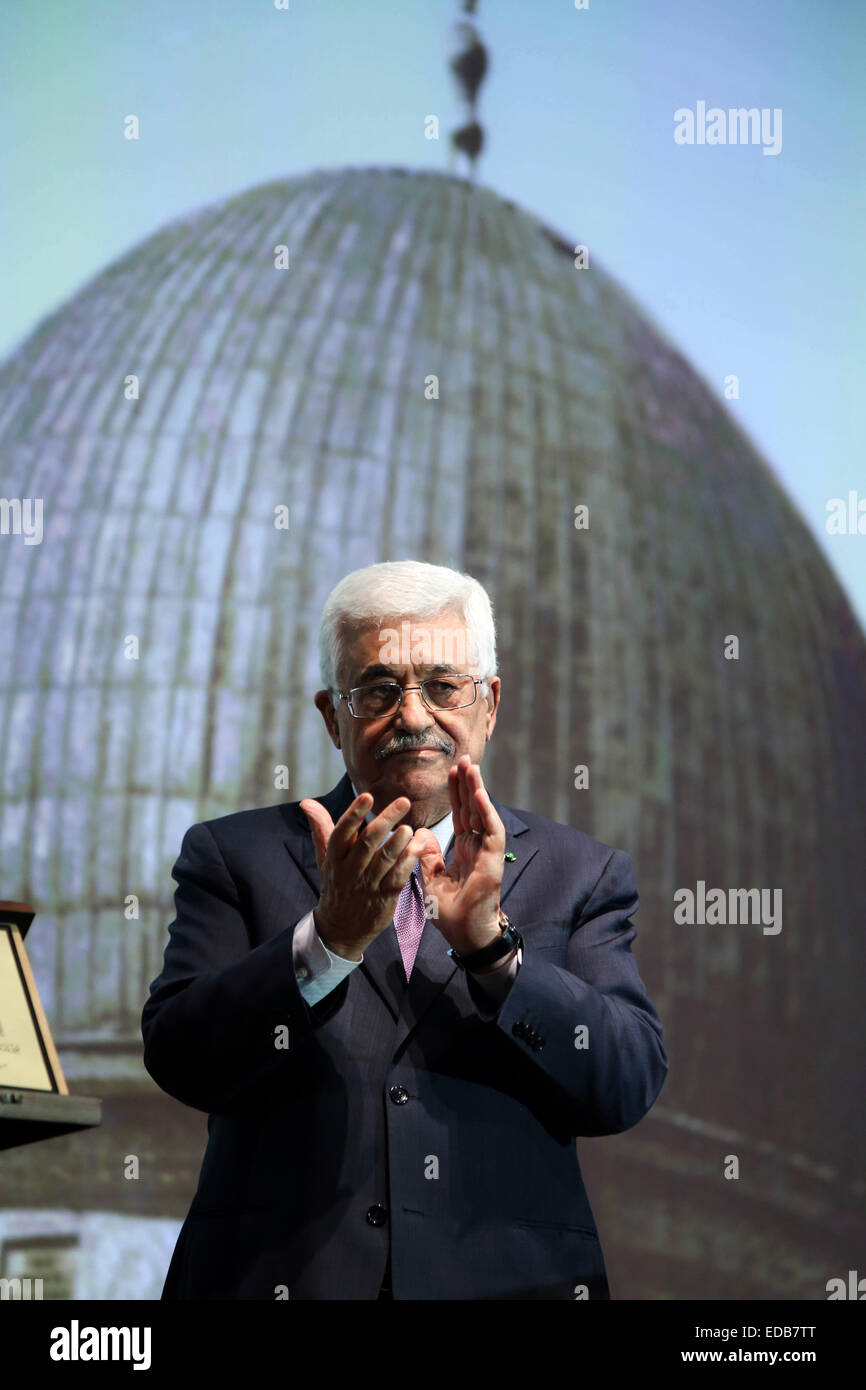 Ramallah, West Bank, Territorio palestinese. 4 gennaio, 2015. Il ...