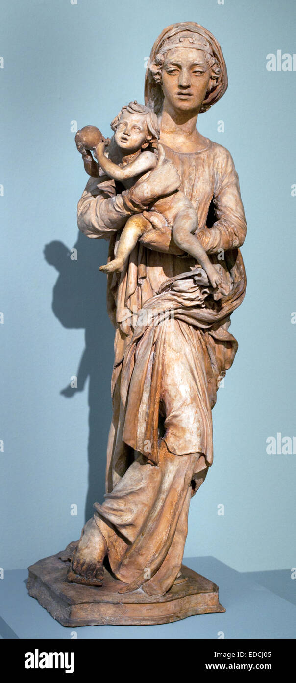 Vergine Maria della Grappa da Vincenzo Gemito ( 1852 - 1929), scultore ...