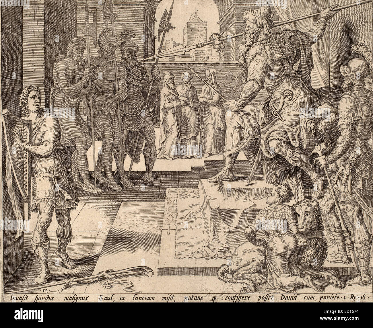 David prima di saul immagini e fotografie stock ad alta risoluzione - Alamy