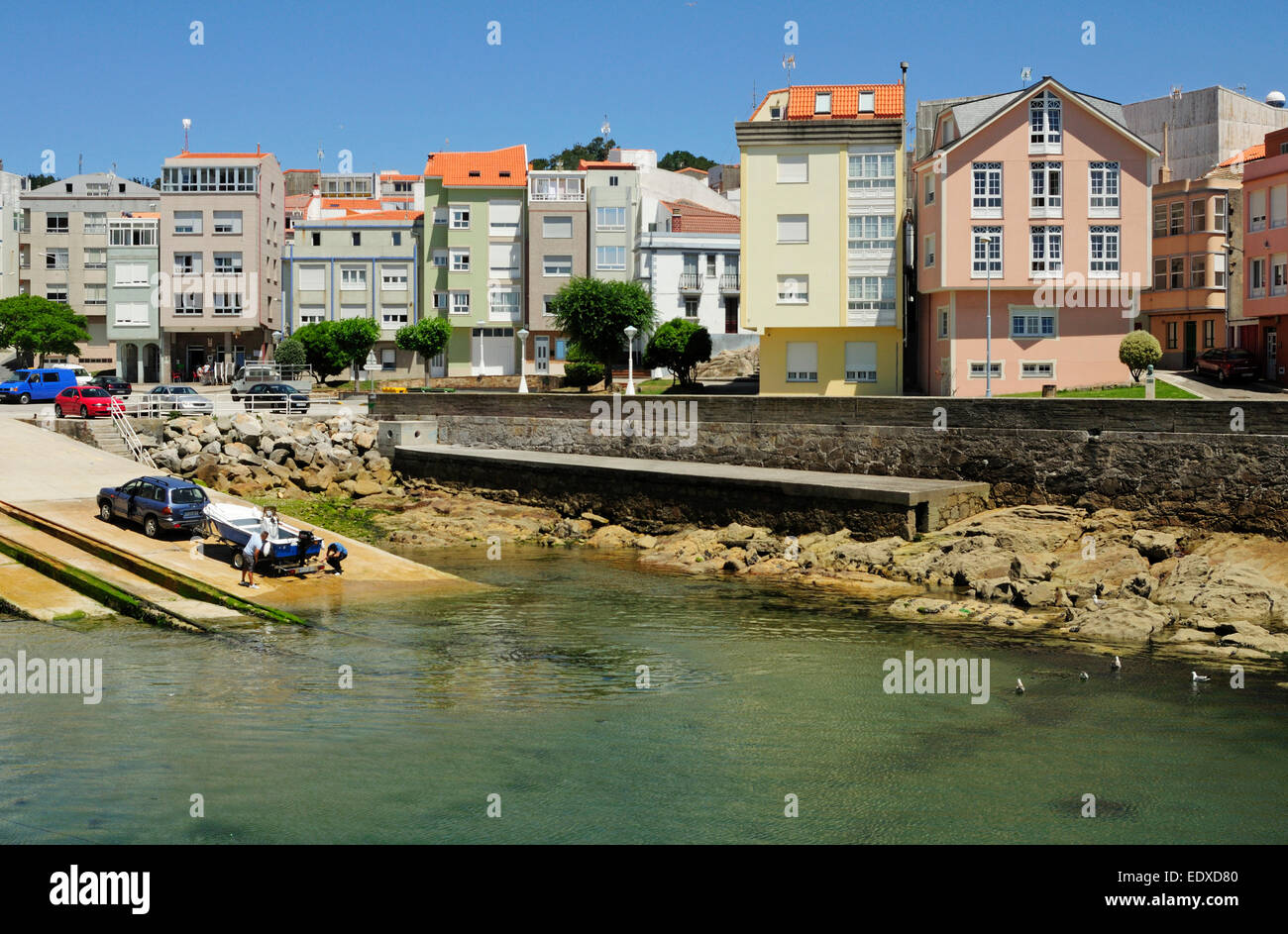 Corme, mariner village a Ponteceso. La Galizia, Spagna Foto stock - Alamy