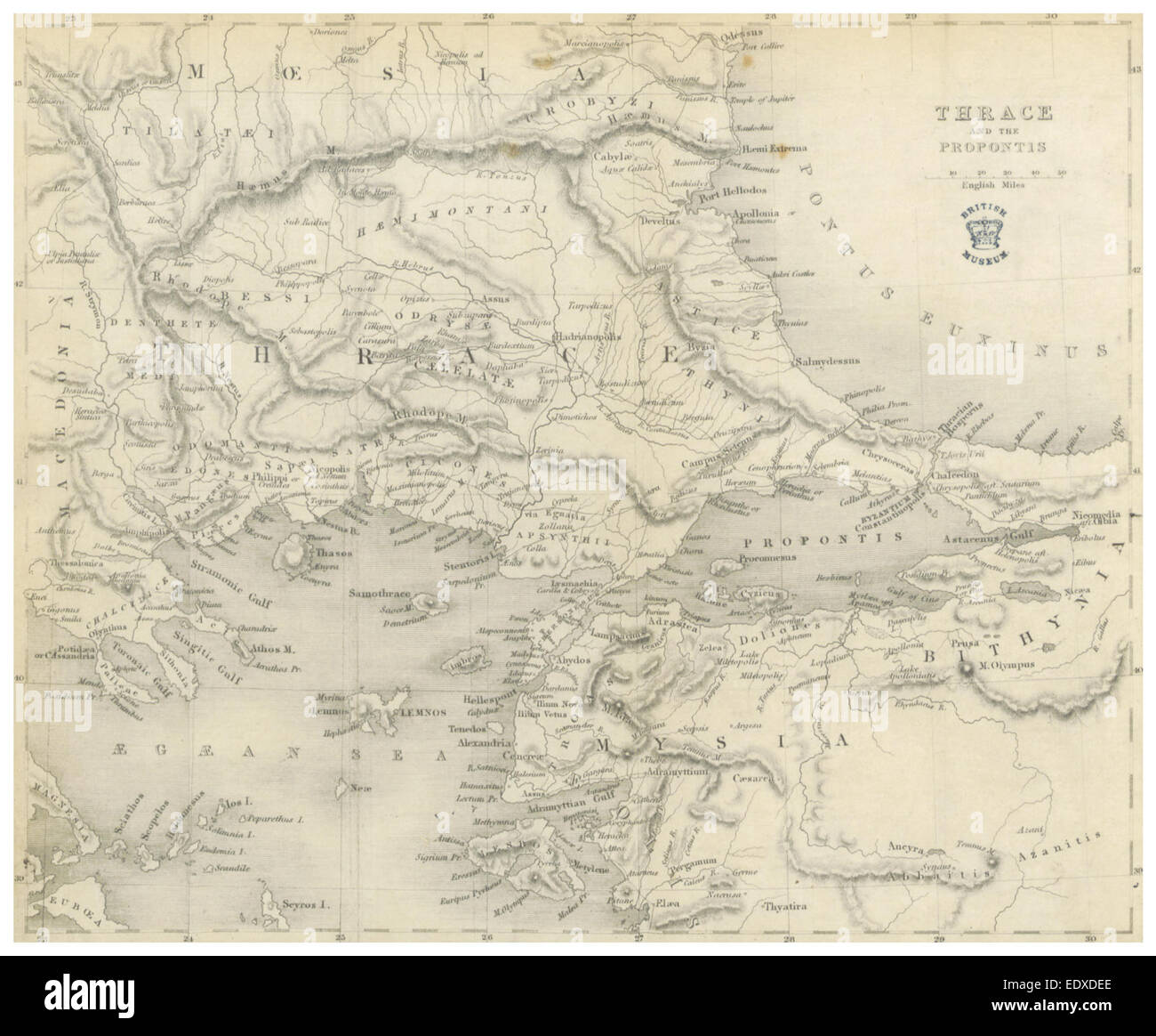 Mappa della tracia immagini e fotografie stock ad alta risoluzione - Alamy