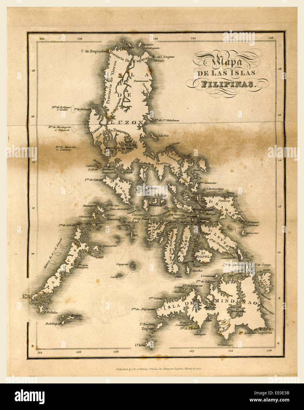 Philippine map immagini e fotografie stock ad alta risoluzione - Alamy