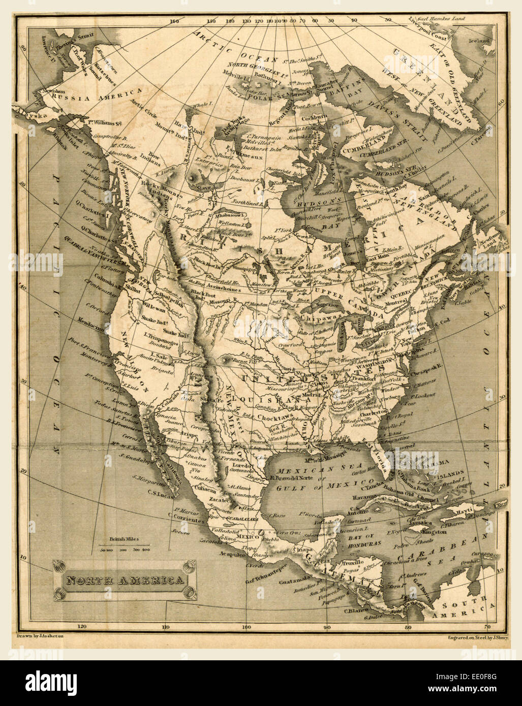 Mappa nor america immagini e fotografie stock ad alta risoluzione - Alamy