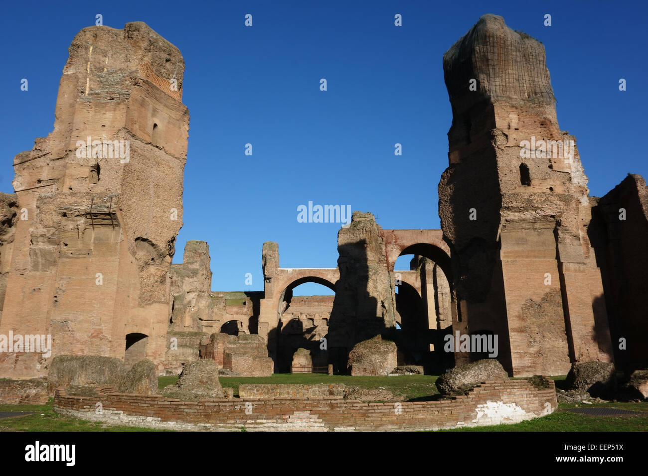 Antiche terme romane in rovina romana immagini e fotografie stock ad ...