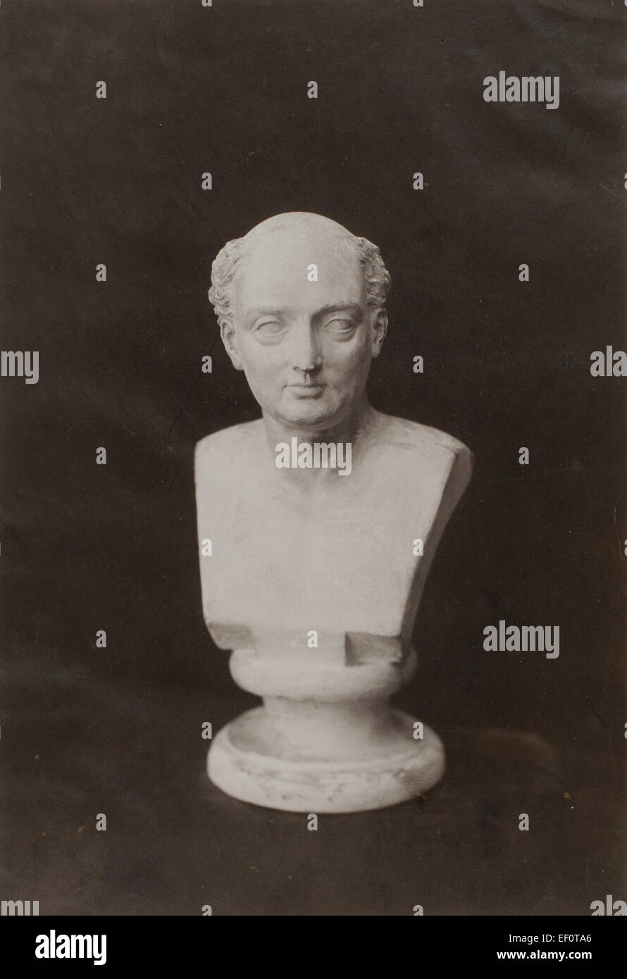 Johan Ludvig Runeberg. Busto di Walter Runeberg, 1857 Foto stock - Alamy