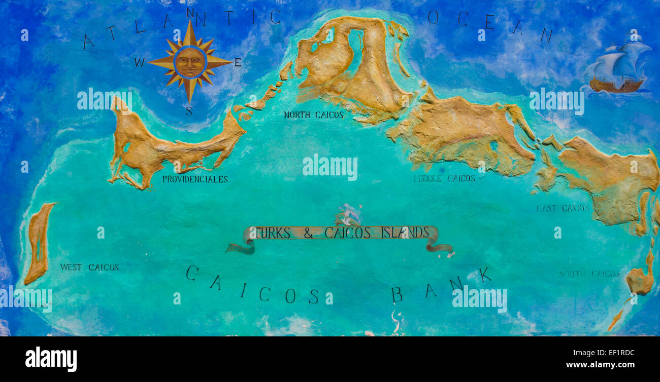 Forma della mappa dei caraibi immagini e fotografie stock ad alta ...