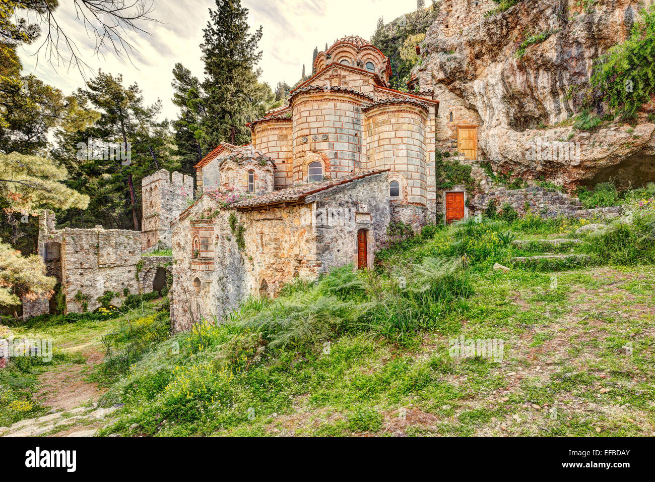 Monastery of peribleptos immagini e fotografie stock ad alta ...