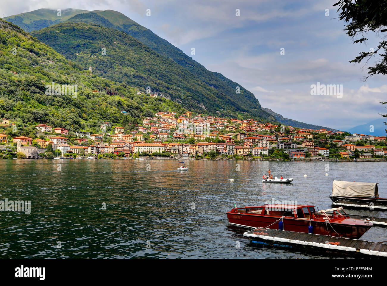 Isola Comacina, Lago di Como, Italia Foto stock - Alamy
