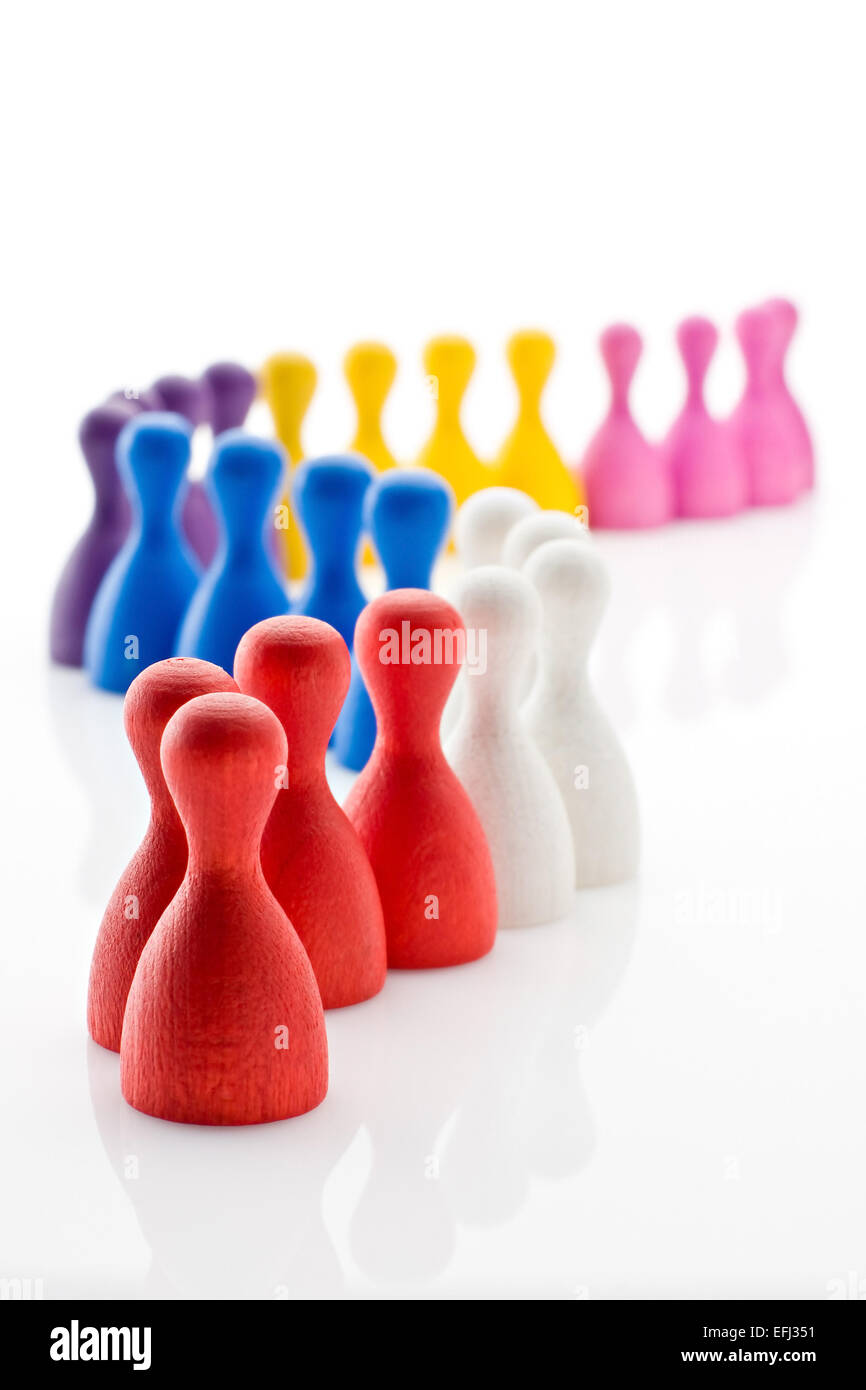 Folla colorata immagini e fotografie stock ad alta risoluzione - Alamy