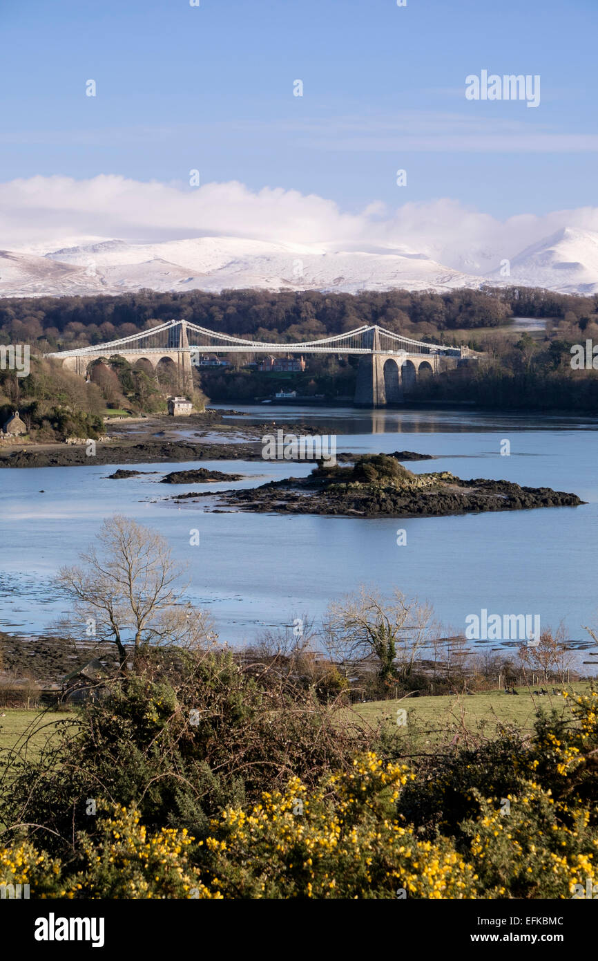 Ponte Sospeso Di Menai Immagini e Fotos Stock - Alamy