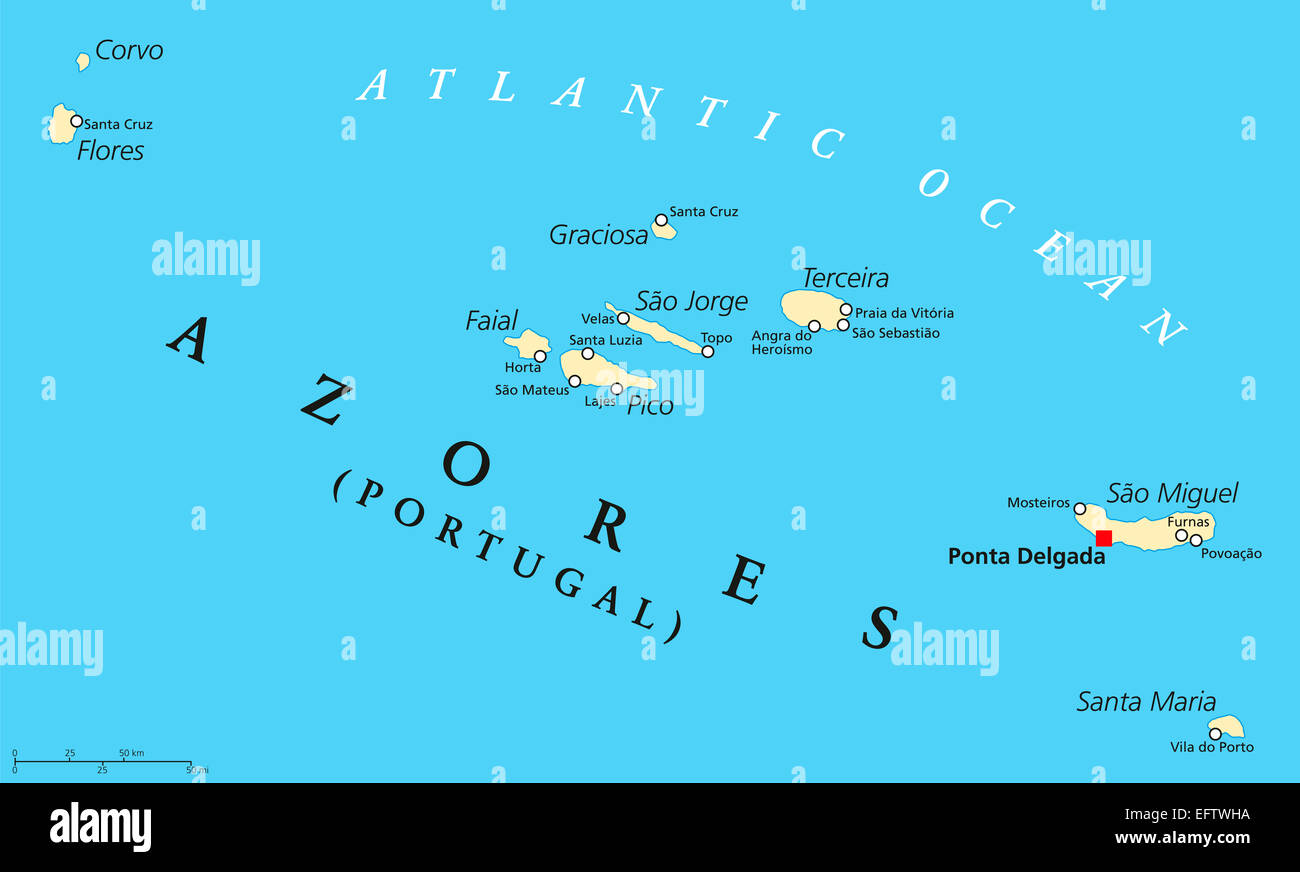 Map terceira azores immagini e fotografie stock ad alta risoluzione - Alamy