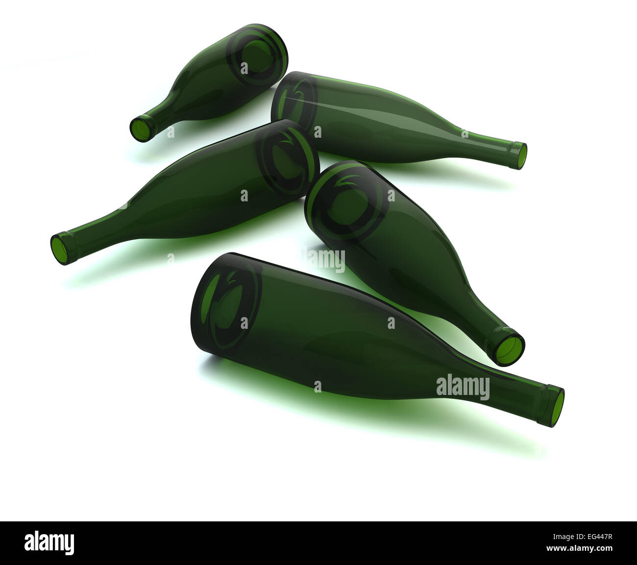Bottiglie di vino vuote immagini e fotografie stock ad alta risoluzione ...