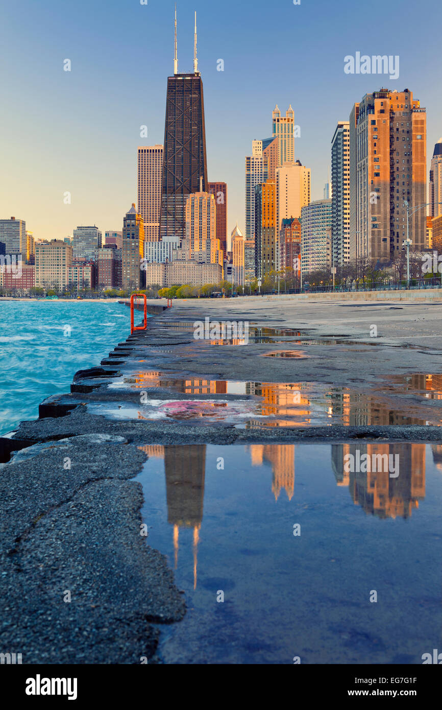 Spiaggia Lago Michigan Immagini e Fotos Stock - Alamy