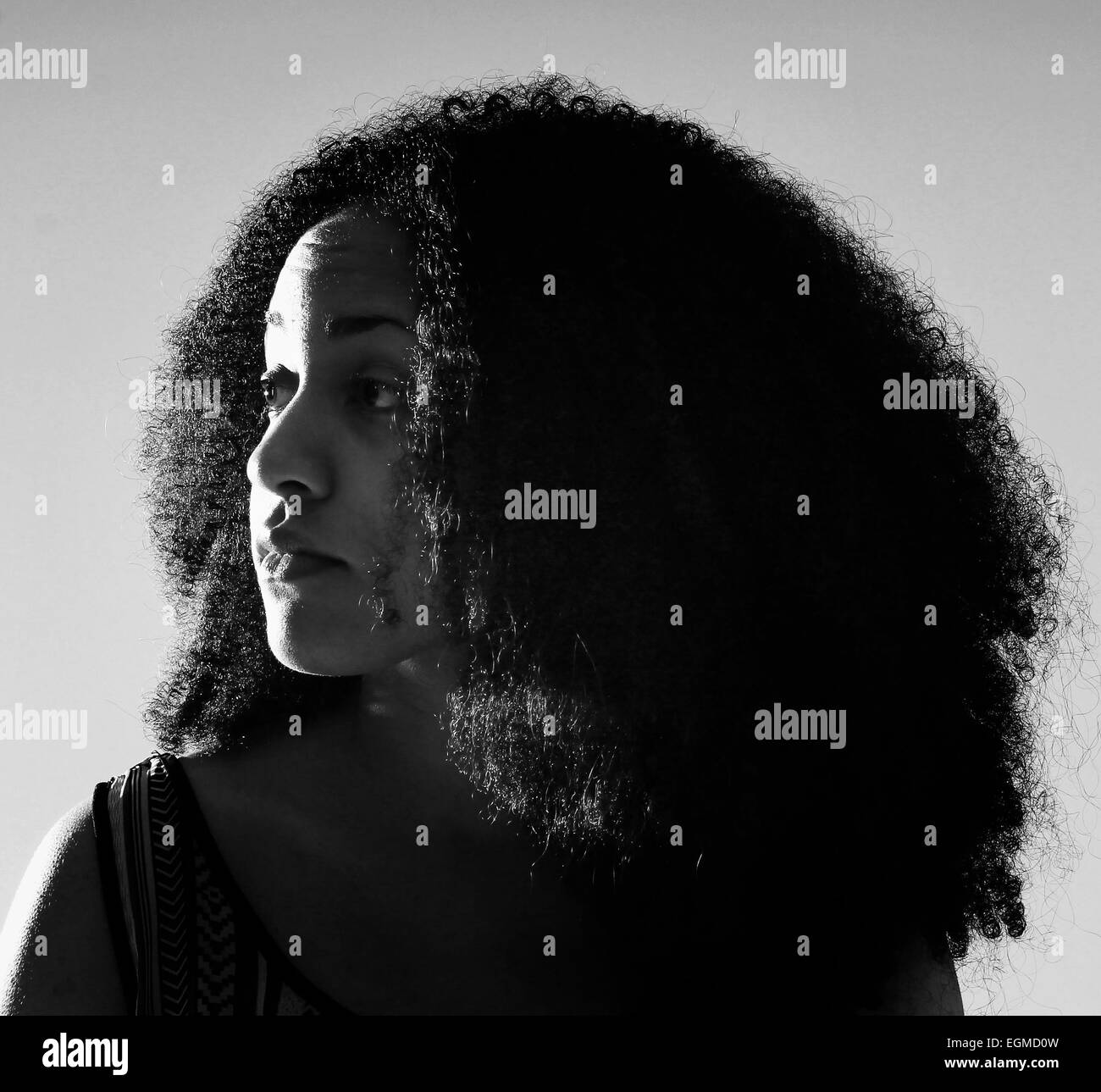 Sagoma adolescente Foto e Immagini Stock in Bianco e Nero - Alamy