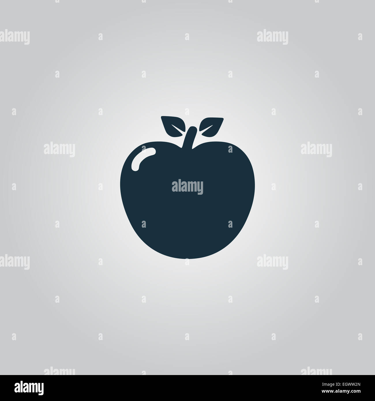 Apple fruit silhouette icon vector immagini e fotografie stock ad alta ...