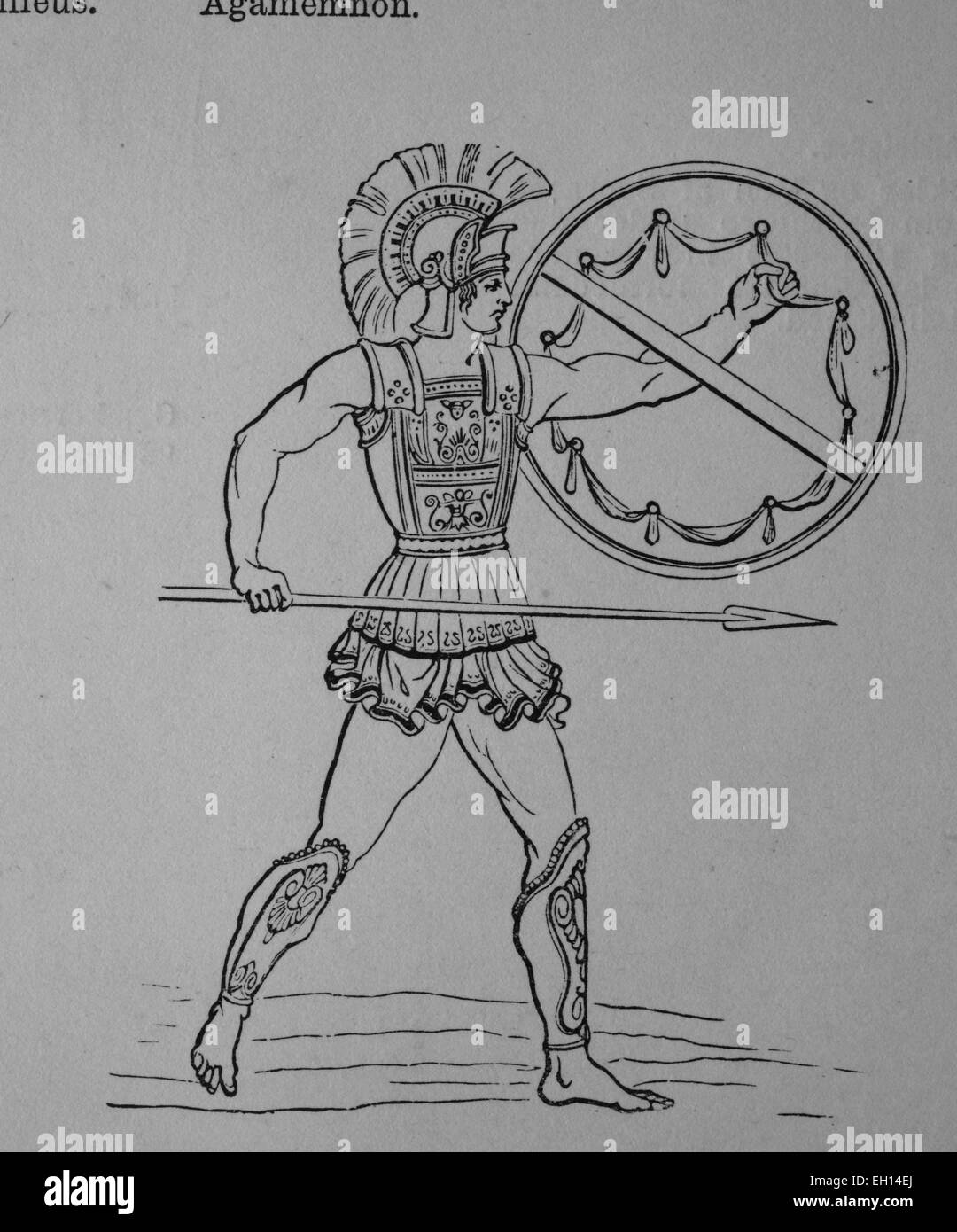 Arte arcaica greca Foto e Immagini Stock in Bianco e Nero - Alamy