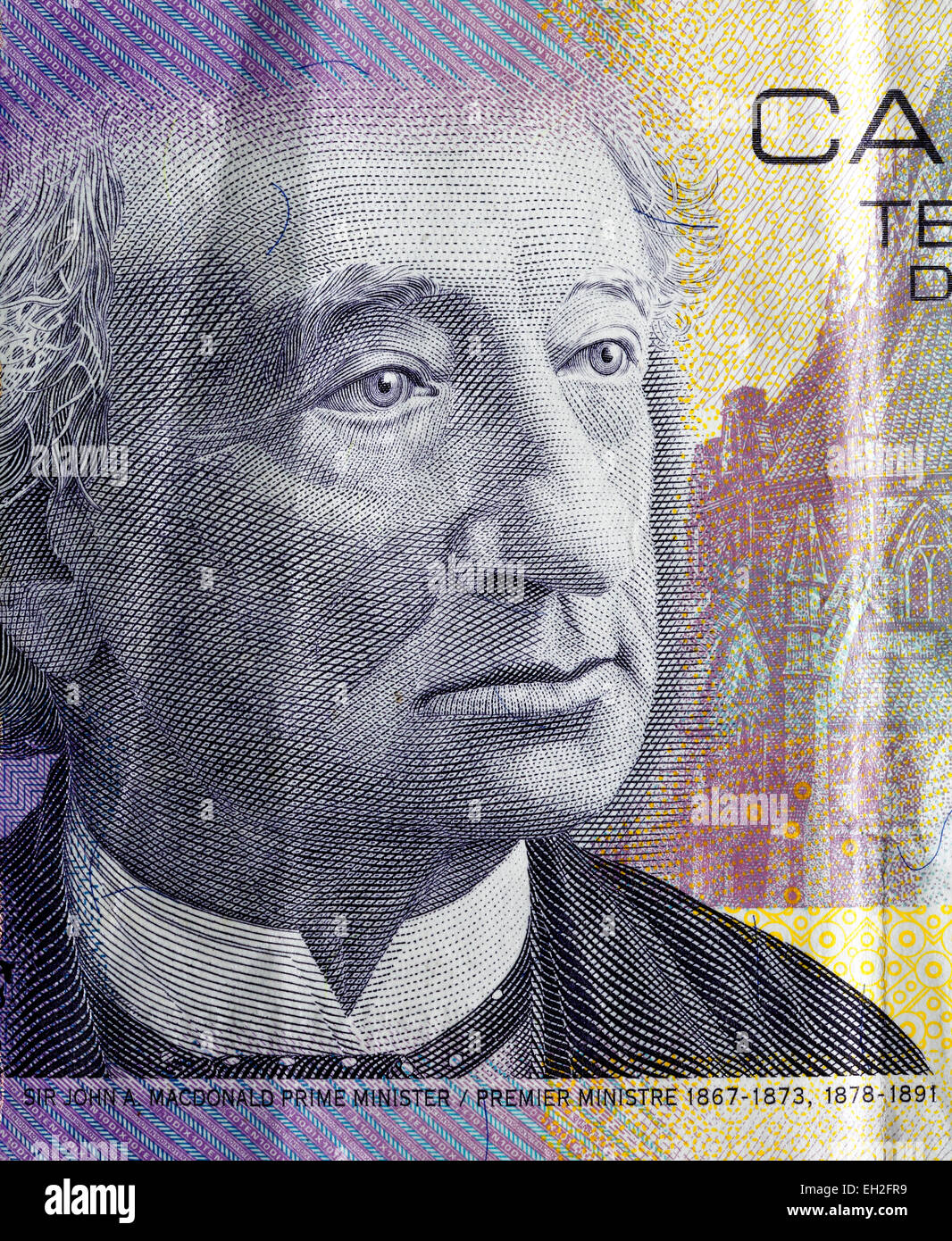 Banconota da 10 dollari canadesi immagini e fotografie stock ad alta ...