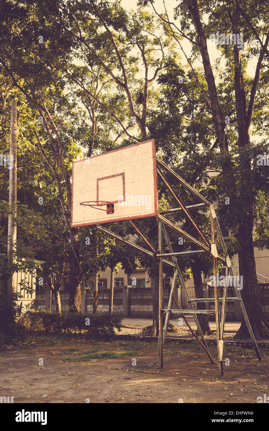 Basketball hoop vintage retro immagini e fotografie stock ad alta ...