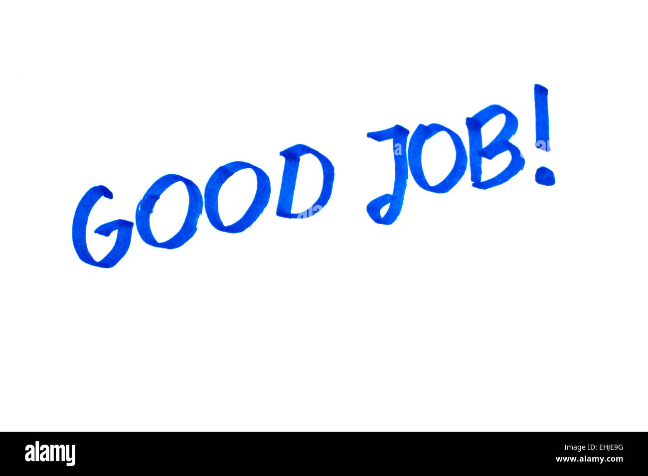Ottimo lavoro immagini e fotografie stock ad alta risoluzione - Alamy