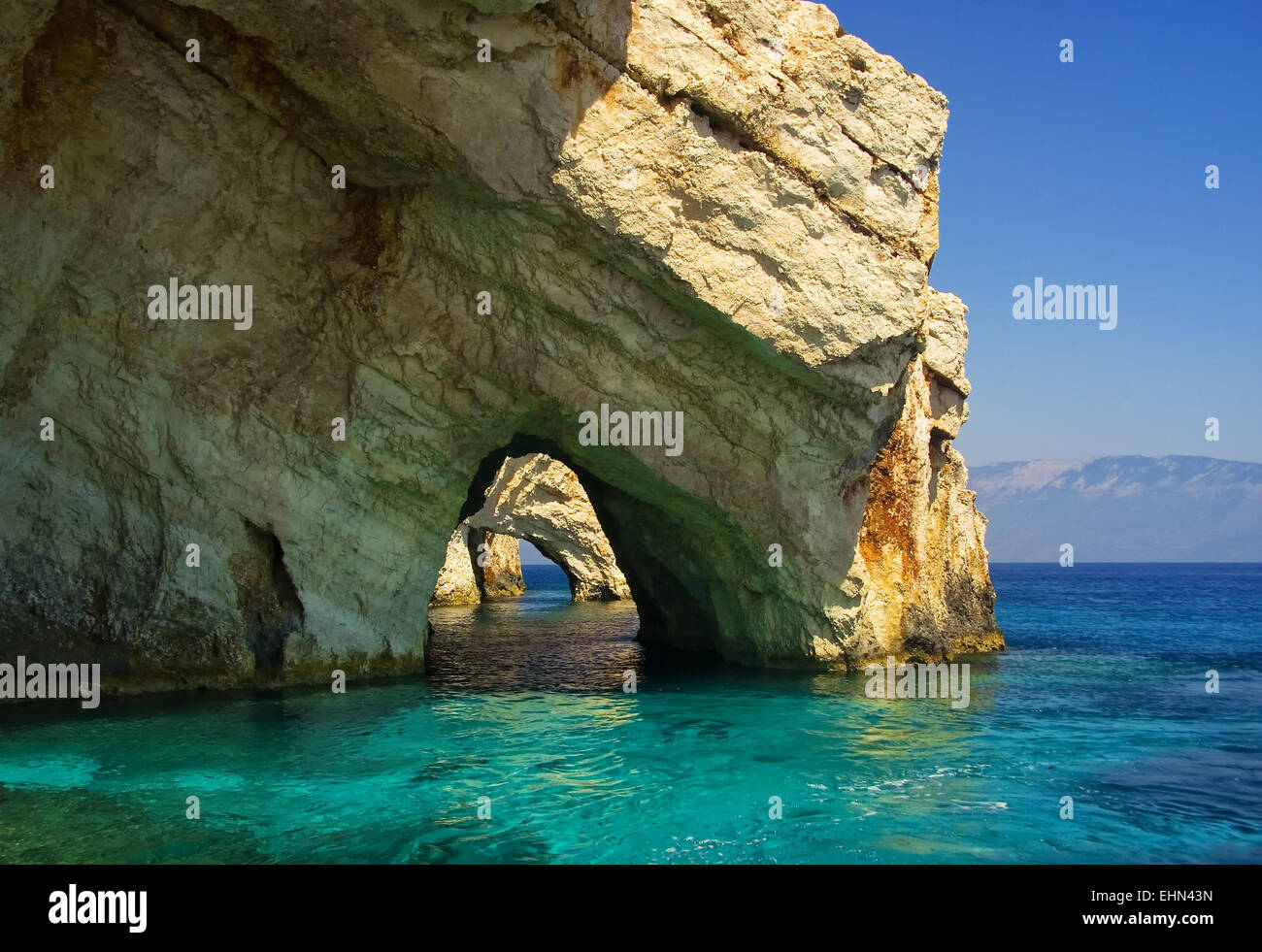 Grotta blu di zante immagini e fotografie stock ad alta risoluzione - Alamy