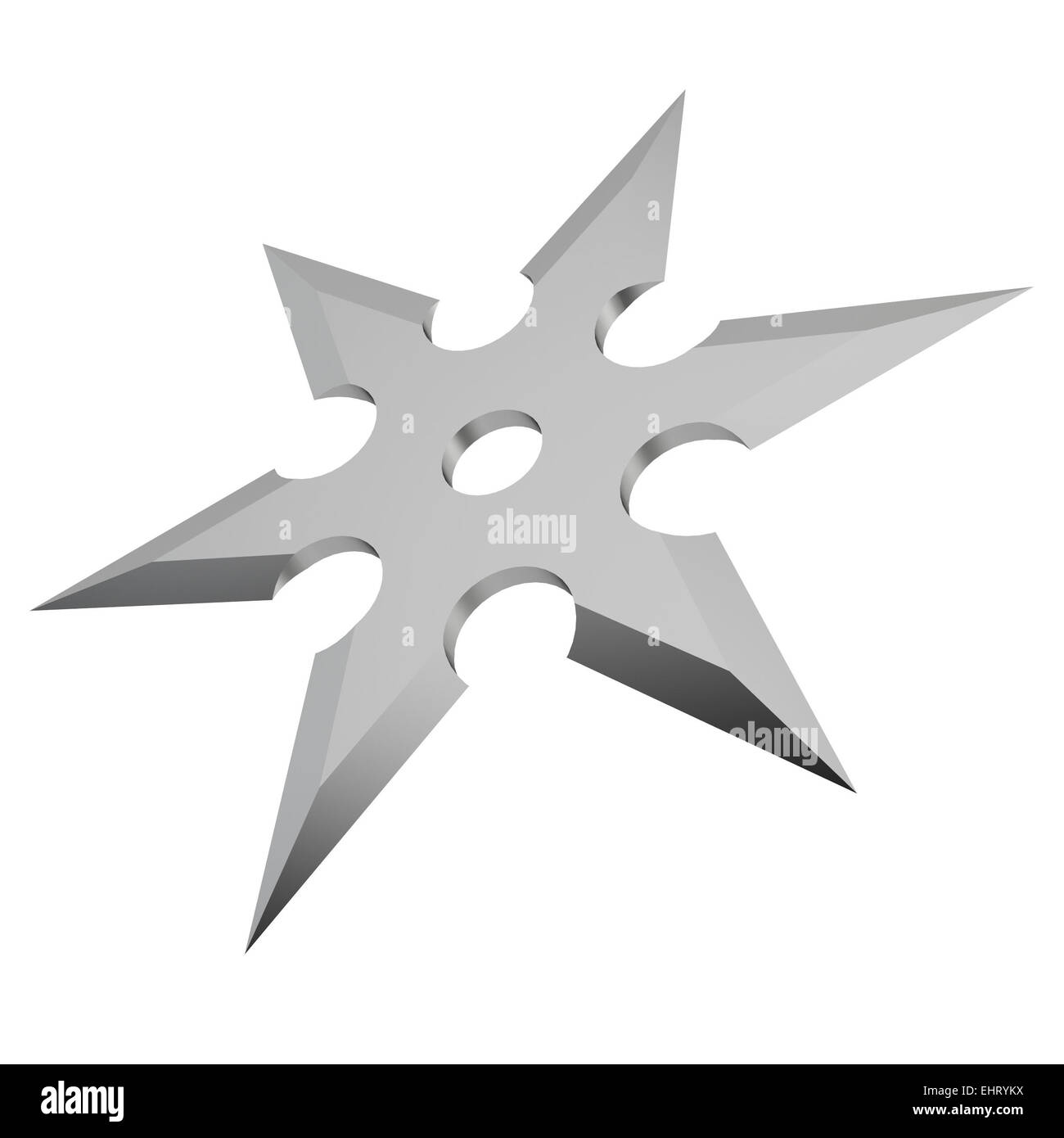 Ninja star shuriken throwing weapon immagini e fotografie stock ad alta ...