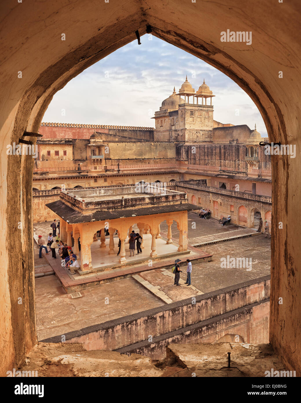Window amber fort jaipur rajasthan immagini e fotografie stock ad alta ...