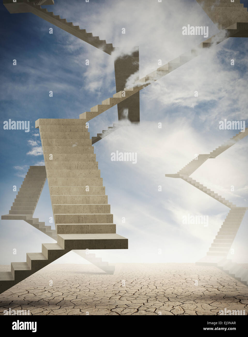 Infinite staircase immagini e fotografie stock ad alta risoluzione - Alamy