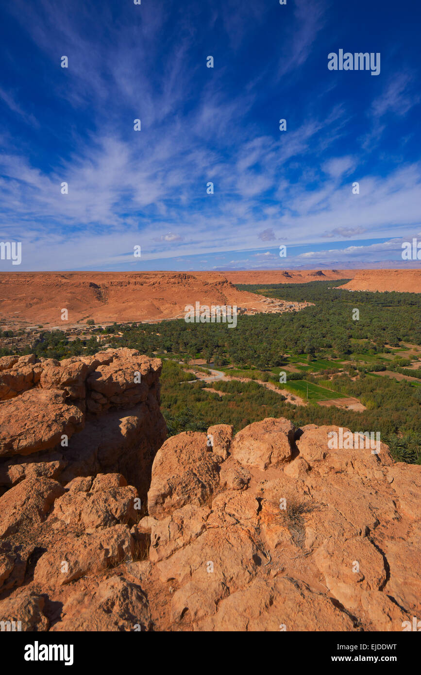 Oasi Tafilalet, Tafilalt oasi, Gorges du Ziz, Ziz Valley, Ziz gole ...