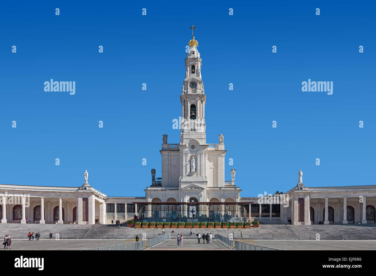 Santuario di Fatima, Portogallo. Basilica di Nossa Senhora do Rosario e ...