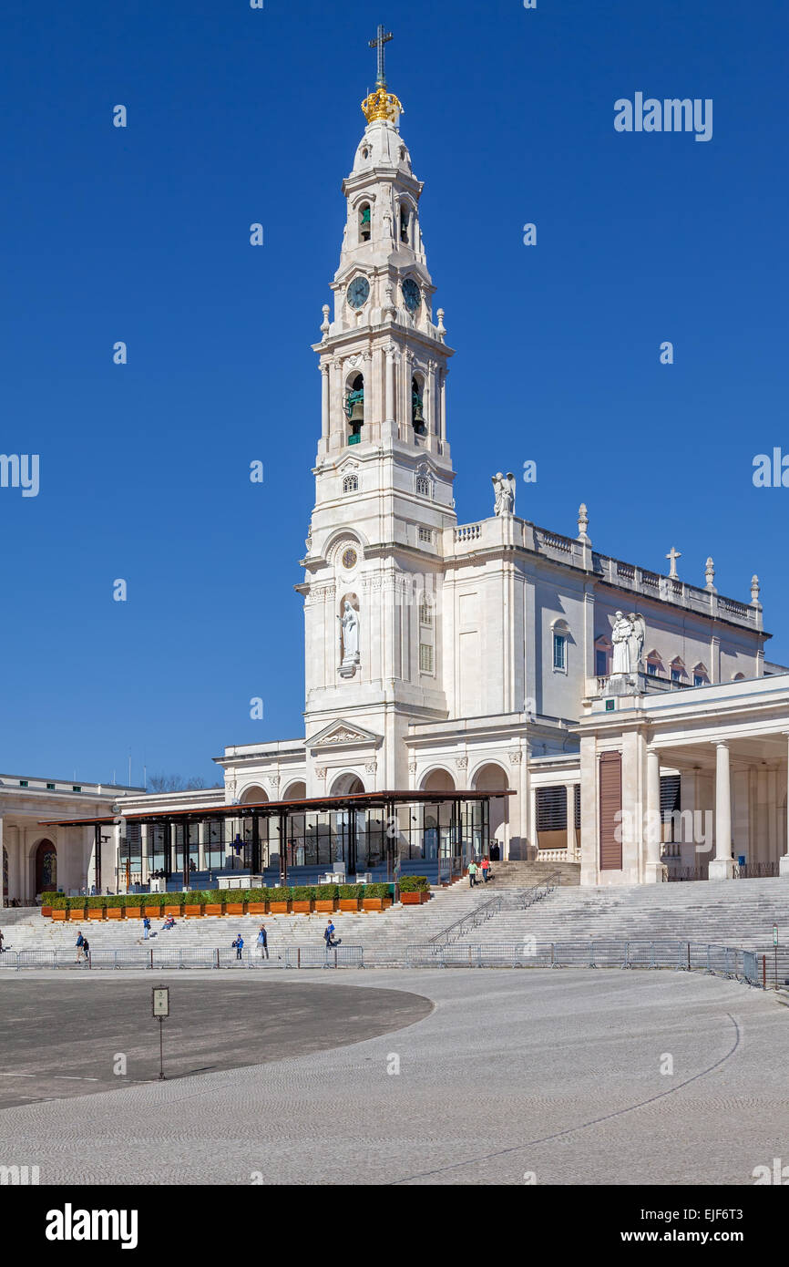 Santuario di Fatima, Portogallo. Basilica di Nossa Senhora do Rosario ...