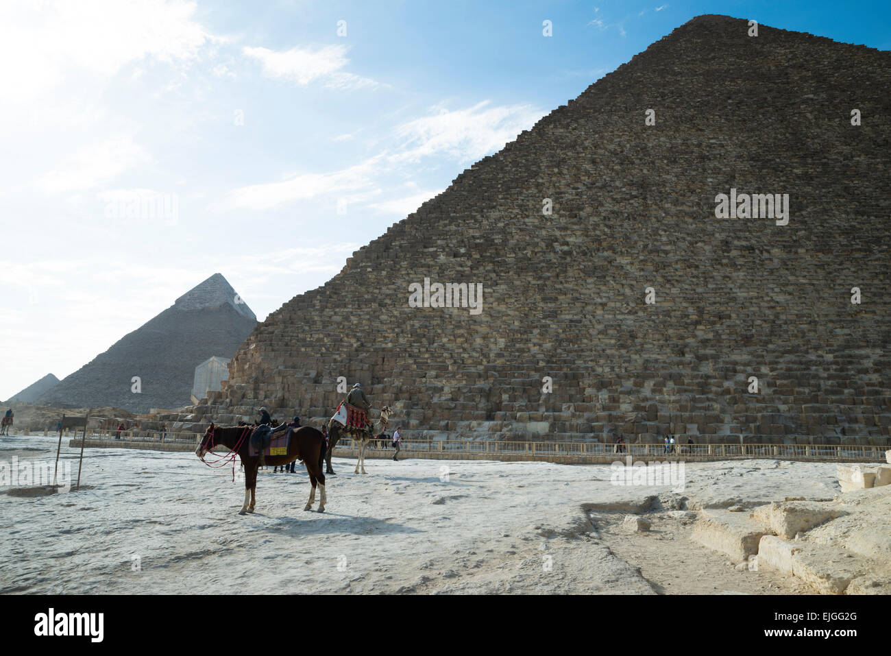 La Grande Piramide di Giza (piramide di Khufu o la piramide di Cheope ...
