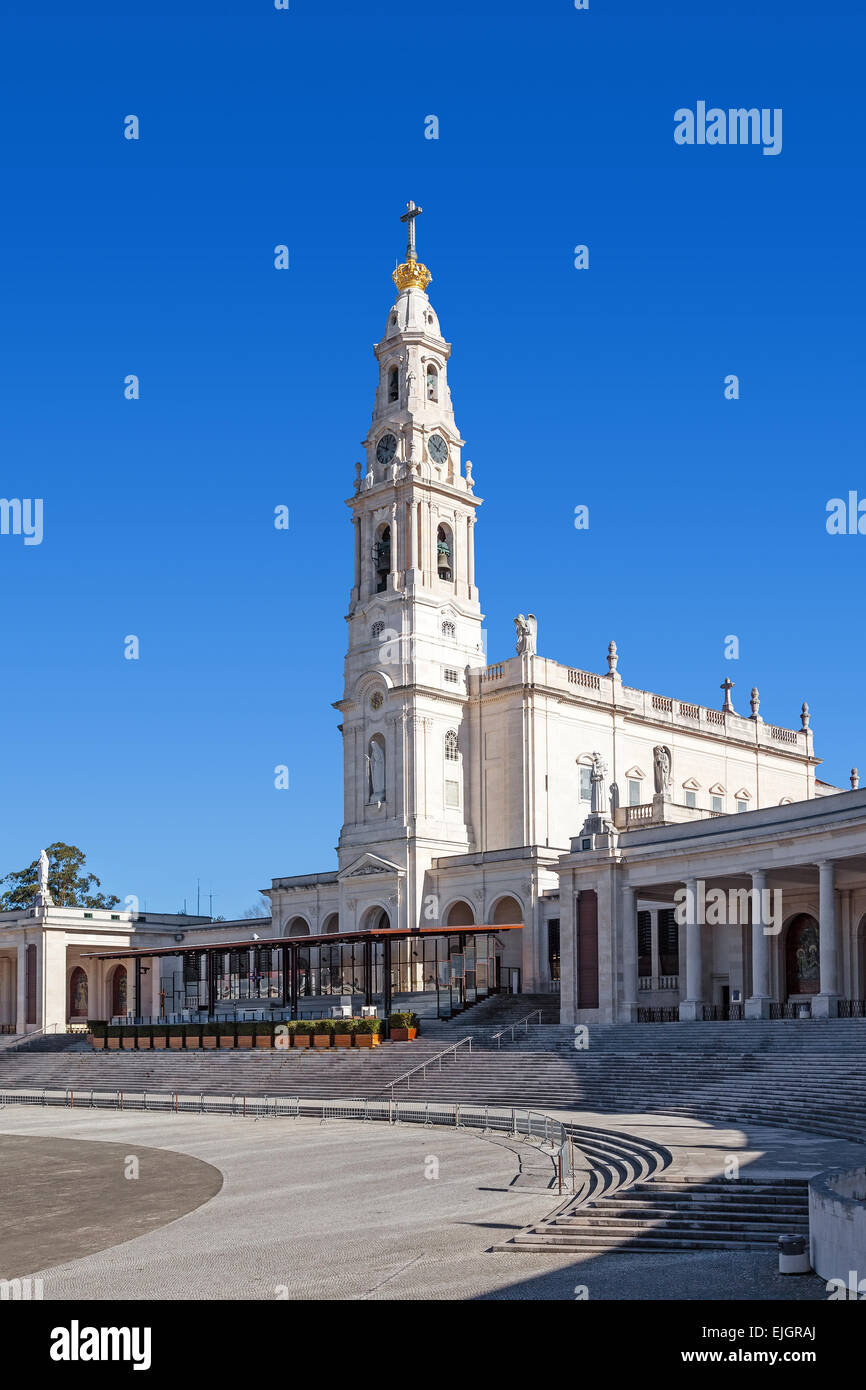 Santuario di Fatima, Portogallo. Basilica di Nossa Senhora do Rosario e ...