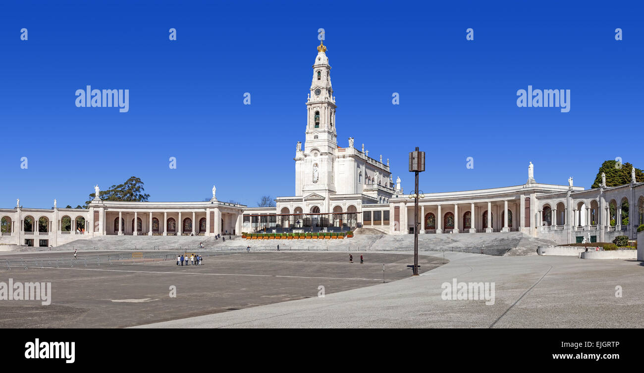 Santuario di Fatima, Portogallo. Basilica di Nossa Senhora do Rosario e ...