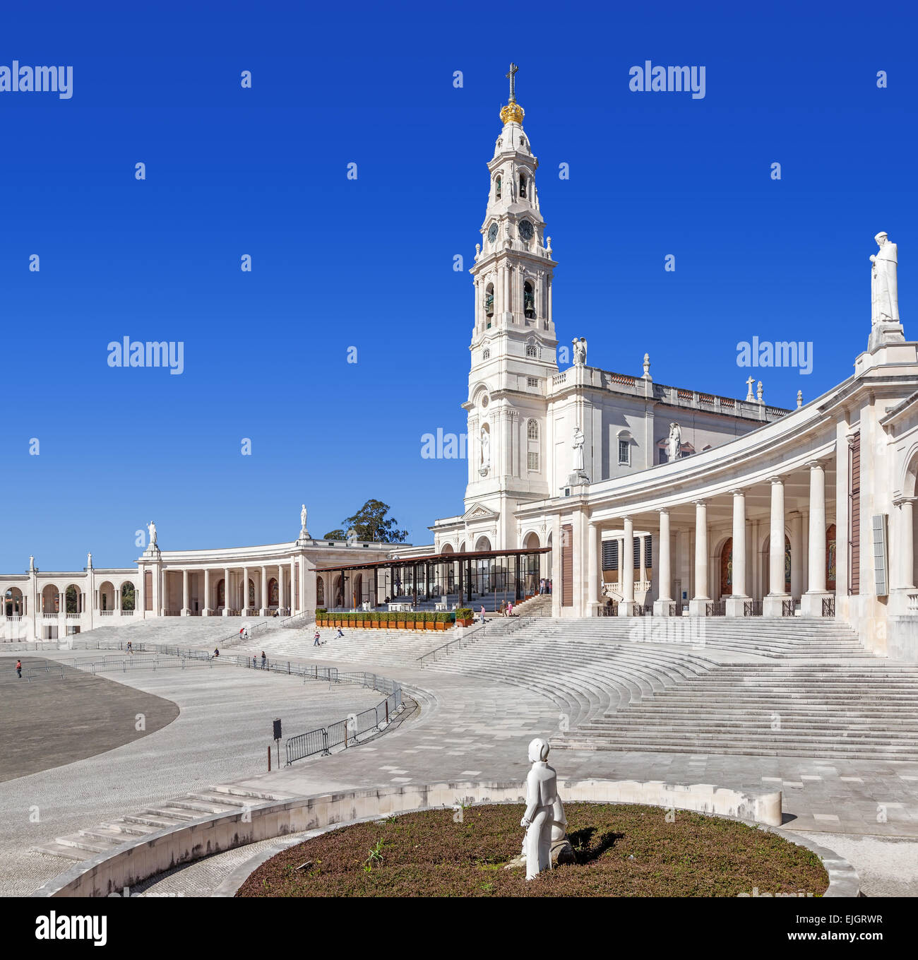 Santuario di Fatima, Portogallo. Basilica di Nossa Senhora do Rosario e ...