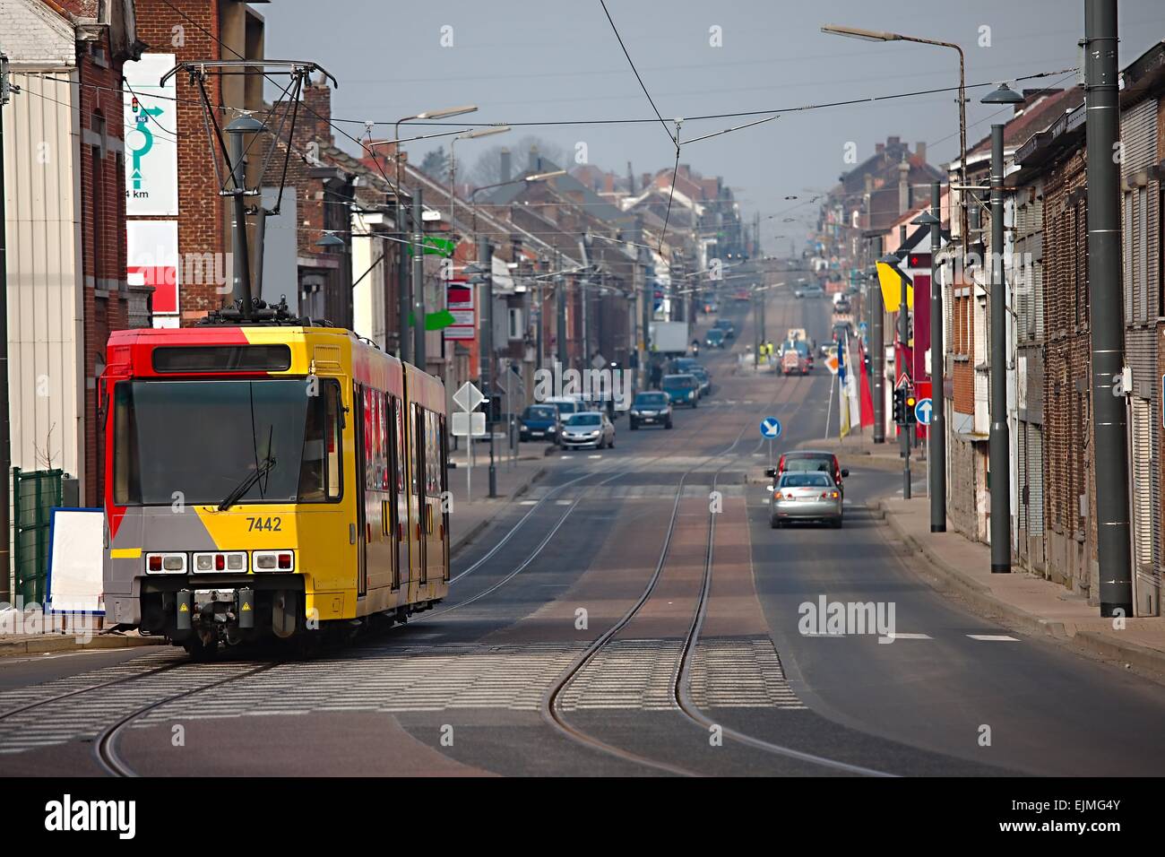 Linea ferroviaria strada aerea immagini e fotografie stock ad alta ...